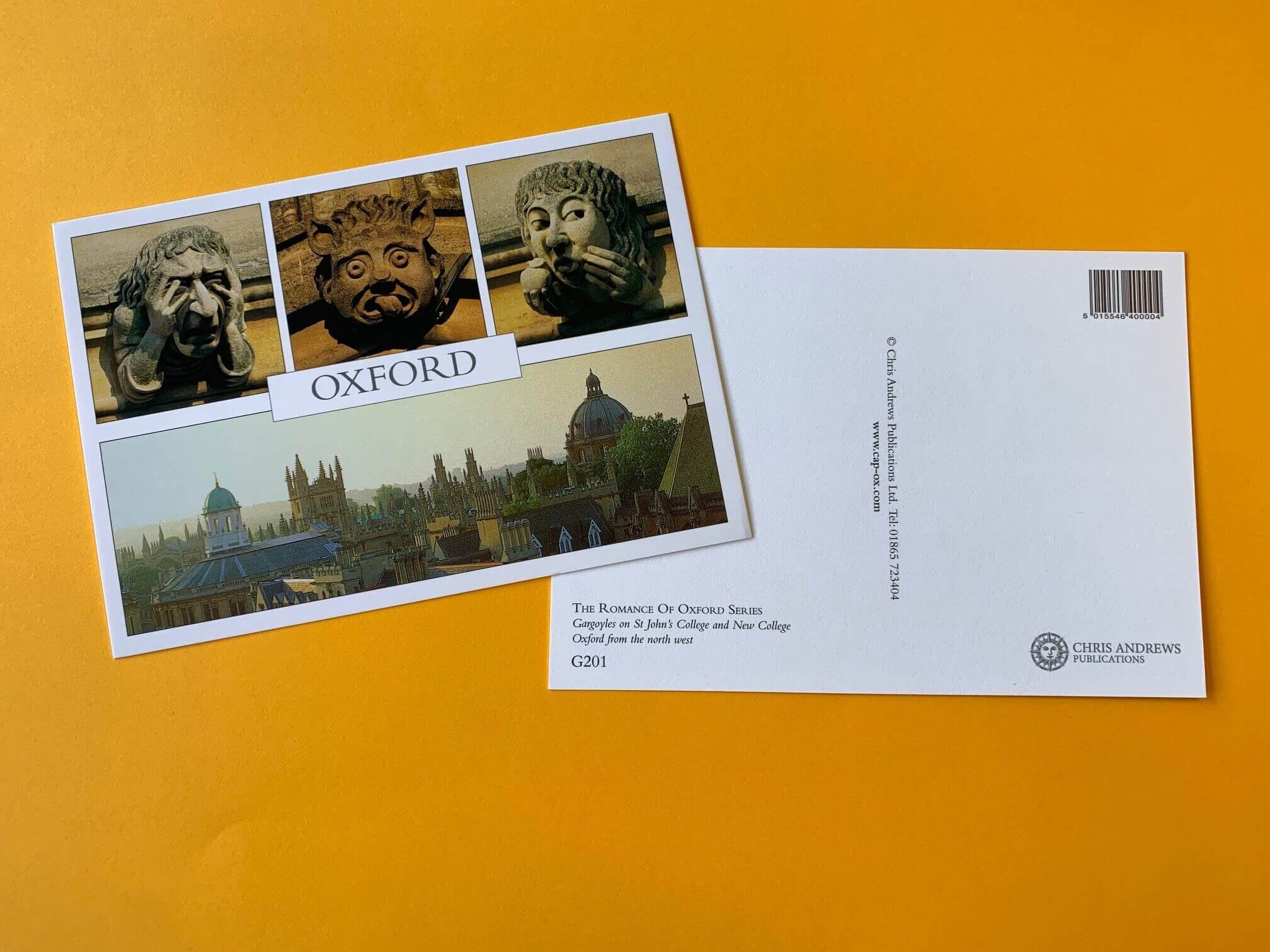 Postcard Printing - Chris Andrews | Holywell Press